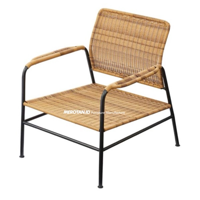 Jual Kursi Santai Rotan Sintetis / Kursi Cafe Rotan Sintetis / Arm ...