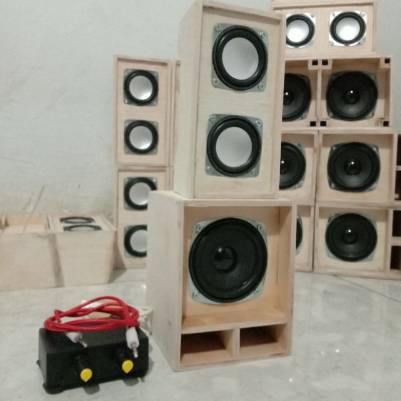 Jual miniatur sound system satu set siap bunyi | Shopee Indonesia