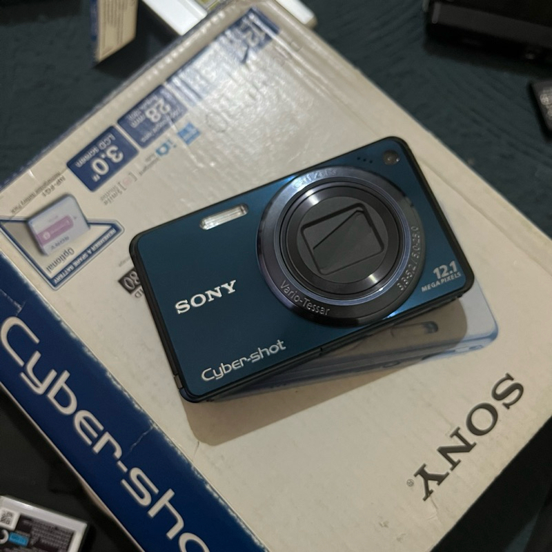 Jual Digicam Sony Cybershot DSC-W290 [FULLSET ORI BOX] | Shopee Indonesia