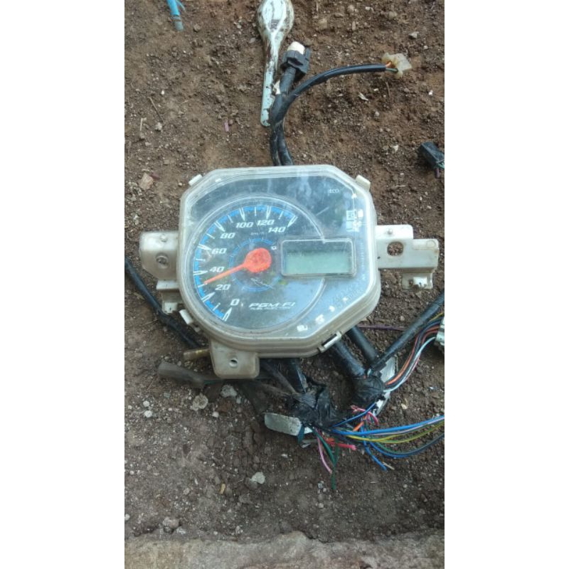 Jual SPIDOMETER SPEEDOMETER KILOMETER ORIGINAL HONDA BEAT DELUX LED KIA ...
