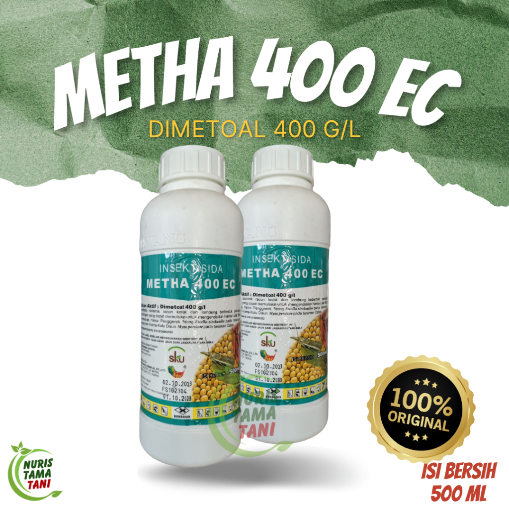 Jual Insektisida METHA 400 EC isi 500 ml | Shopee Indonesia