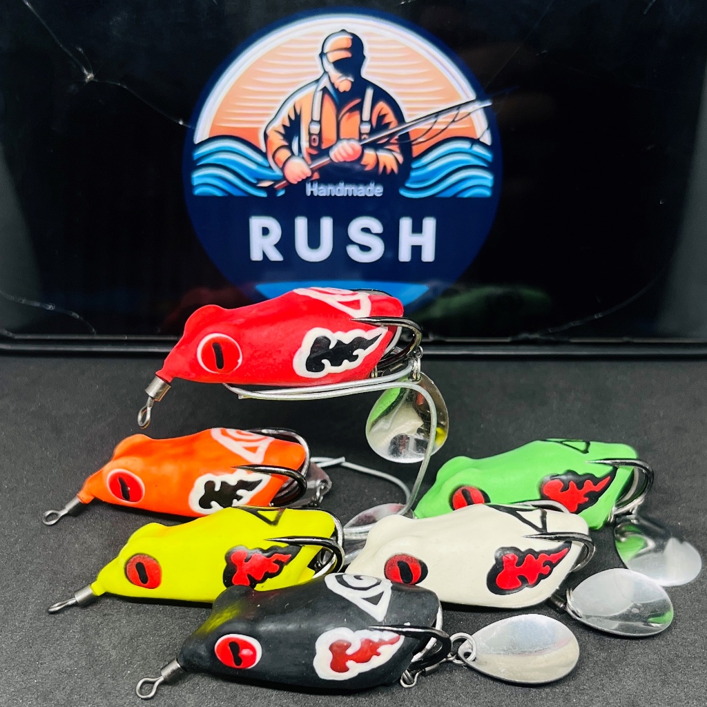 Jual Soft Frog Akatsuki 3,5Cm Umpan Casting Gabus & Ikan Predator ...