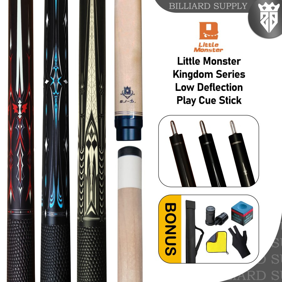 Jual Little Monster Kingdom Series Play Cue Stick Low Deflection Stik ...