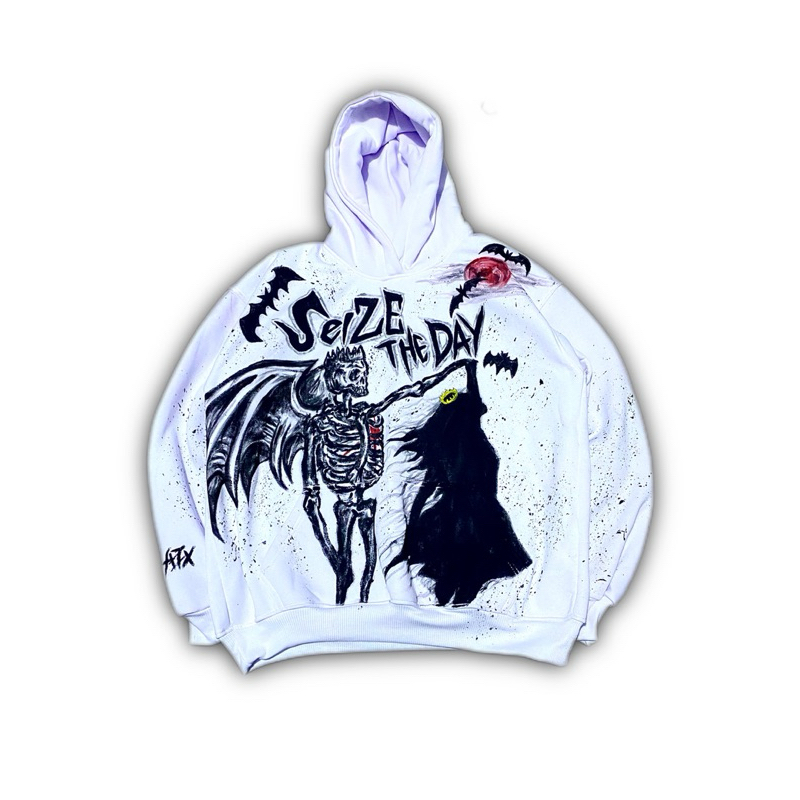 Jual Boxy hoodie a7x ver 03 ( Seize the day ) | Shopee Indonesia