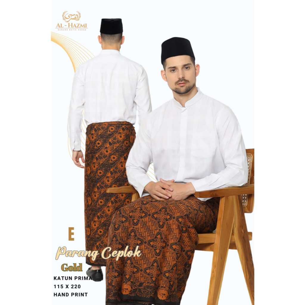 Jual SARUNG BATIK SANTRI MENARA KUDUS / AL HAZMI / PARANG CEPLOK ...
