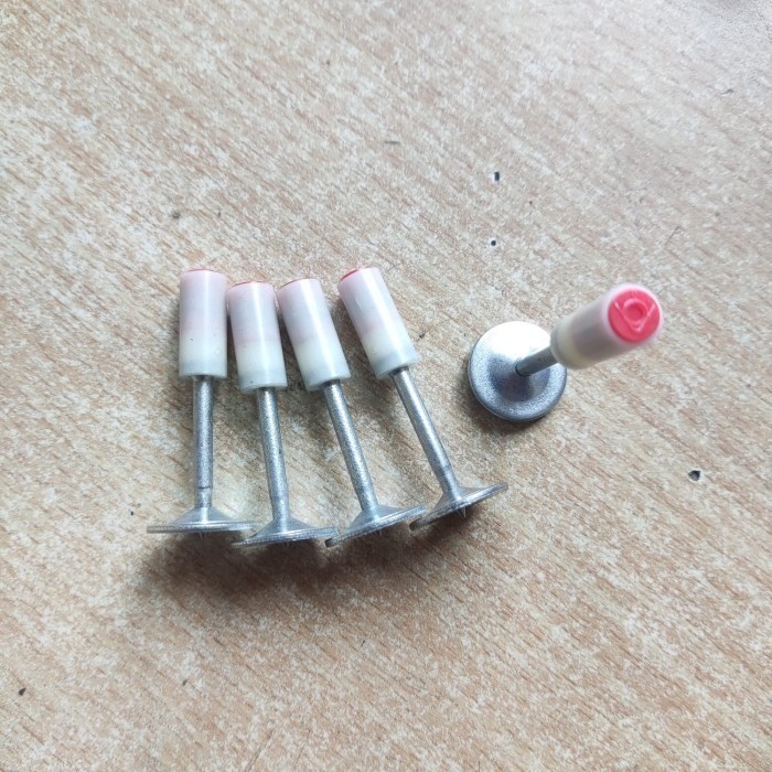 Jual PAKU TEMBAK BETON STAMPSET 7.3MM X 25MM PAKU WASHER MINI RAMSET 7 ...