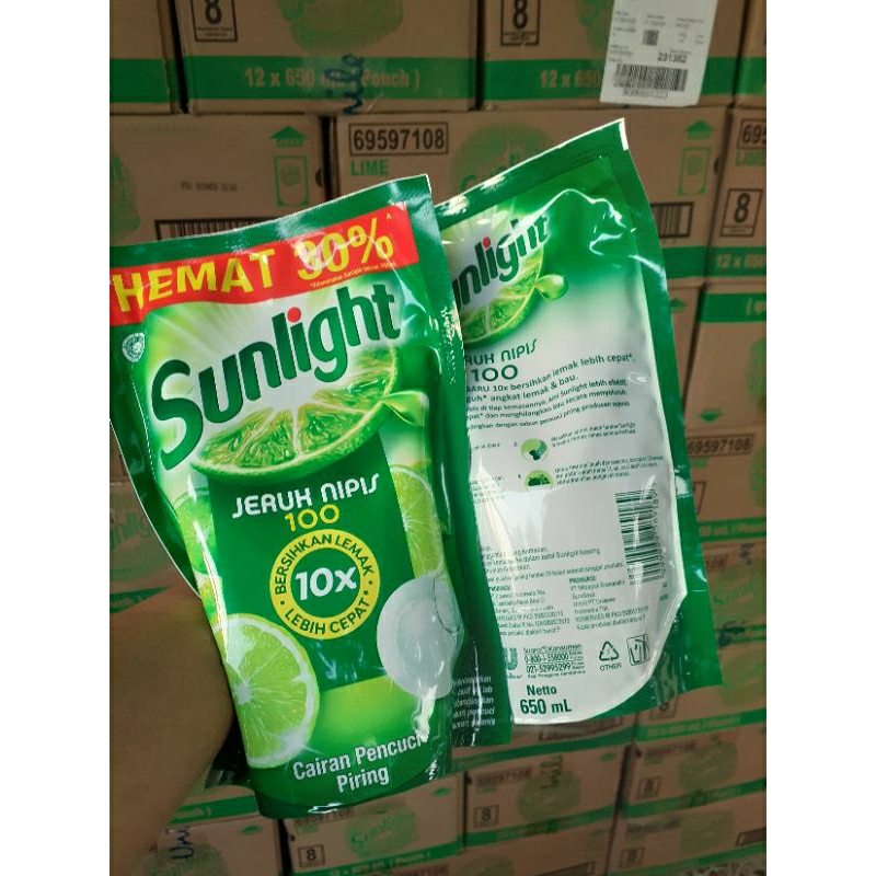 Jual sunlight sabun cuci piring 660ml | Shopee Indonesia