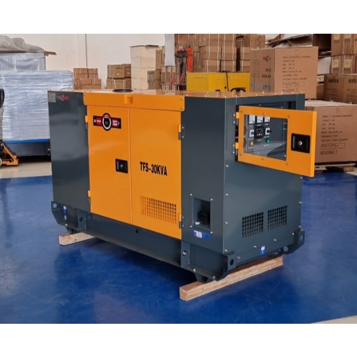 Jual Silent diesel genset powered by STAMFORD 50 kva 40000 watt 50kva TSUZUMI TFS 50 | Shopee ...