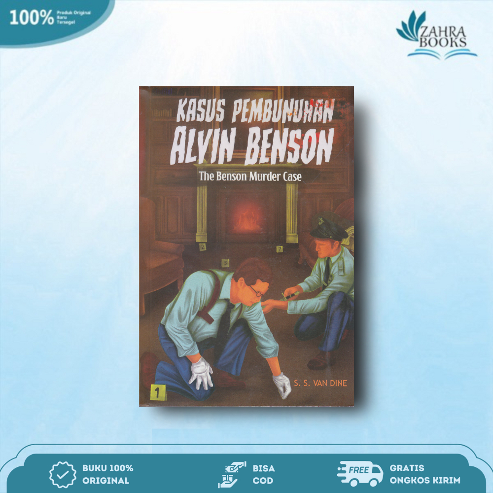 Jual Novel Kasus Pembunuhan Alvin Benson Karya S.S. Van Dine - Laksana ...