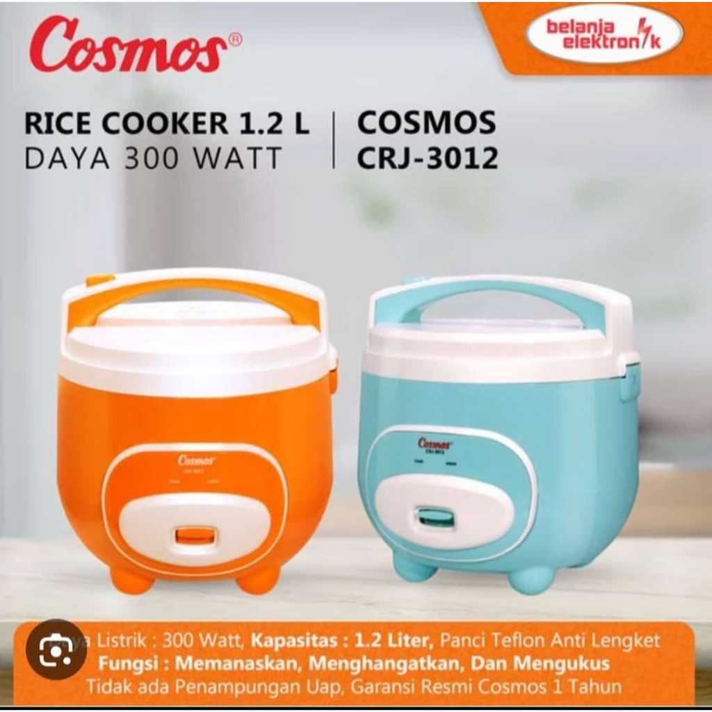 Jual Penanak Nasi Magicom Rice Cooker CRJ 3012 Cosmos [Ready Orange ...
