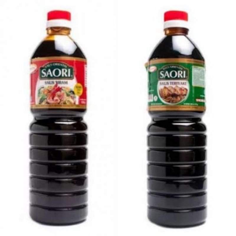 Jual SAORI Saos Tiram / Teriyaki Botol 1 Liter | Shopee Indonesia