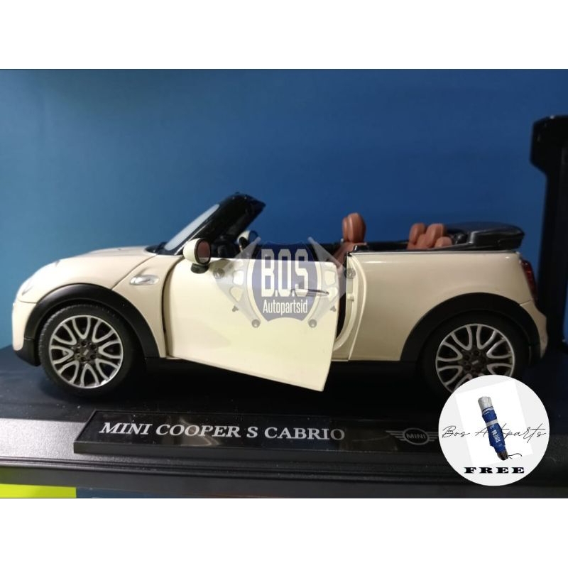 Jual Diecast Mini Cooper S F57 Skala 1:18 - Miniatur Mobil Mainan ...