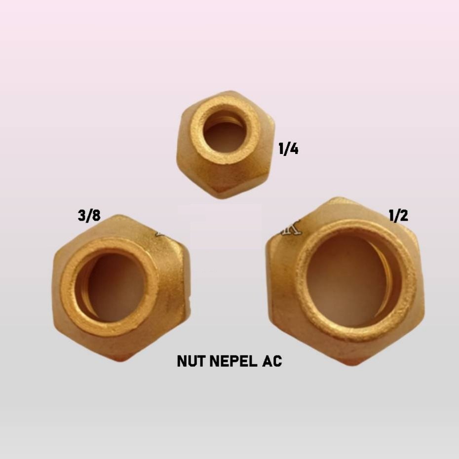 Jual NUT 1/2 1/4 3/8 SEMUA UKURAN | Shopee Indonesia