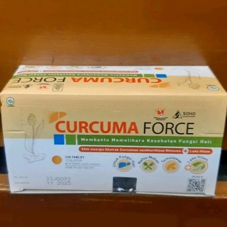 Jual CURCUMA FORCE BOX 120 TABLET | Shopee Indonesia