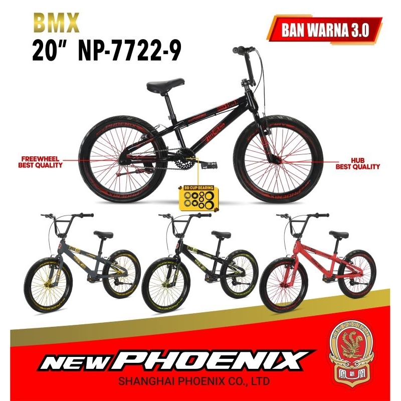 Jual sepeda BMX 20 New Phoenix - Phoenix | Shopee Indonesia