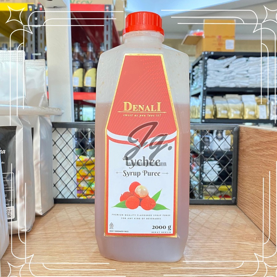 Jual Denali Lychee Pure Smoothies 2000 gr | Shopee Indonesia