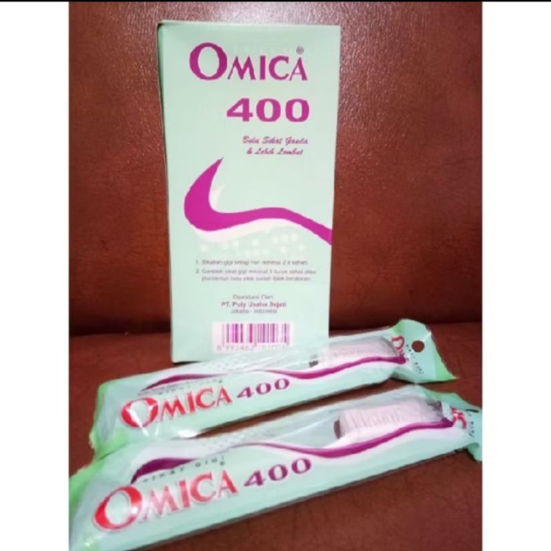 Jual Sikat gigi Omica 400 1Lusin (12pcs) | Shopee Indonesia