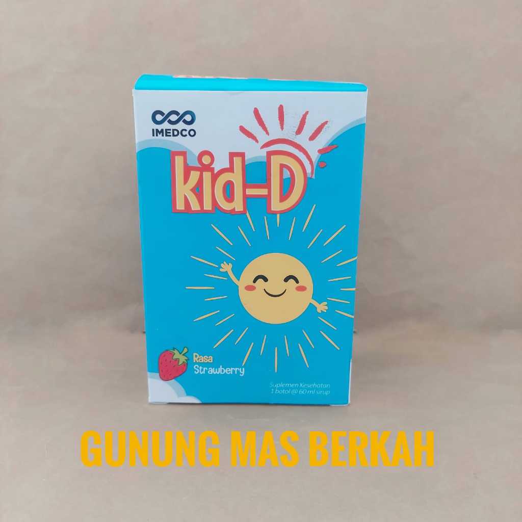 Jual KID D SIRUP 60ML Kid-D Syrup 60 ml -Untuk daya tahan tubuh serta ...