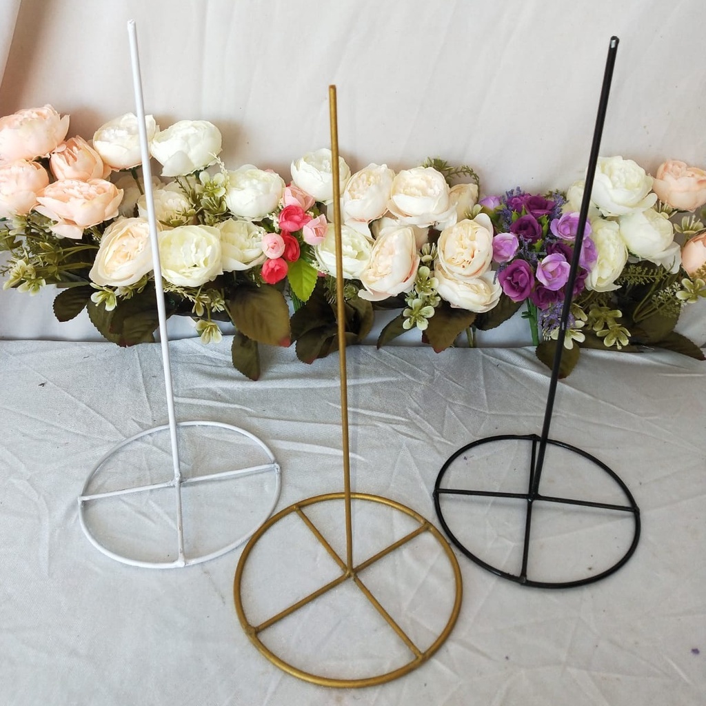 Jual Standing Buket Bunga Tusukan Pajangan Bouqet Tempat Dudukan Bucket ...