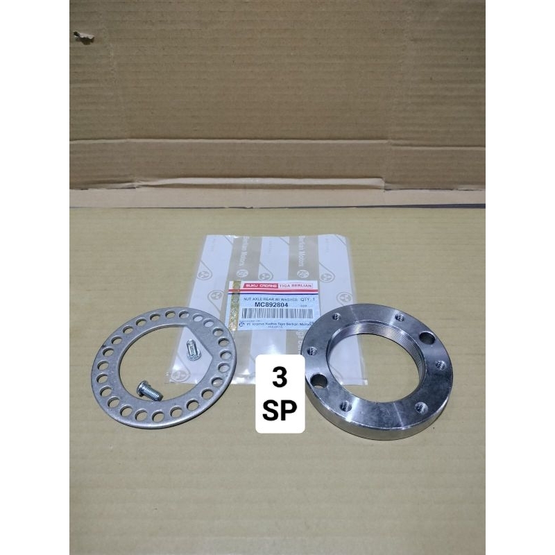 Jual NUT REAR MUR HAUSING END+ WASHER DAN BAUT MITSUBISHI PS 125 CANTER ...