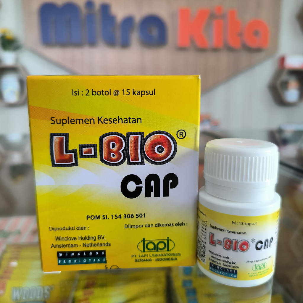 Jual L BIO Kapsul PER BOTOL isi 15 Kapsul / Sumplemen Kesehatan ...