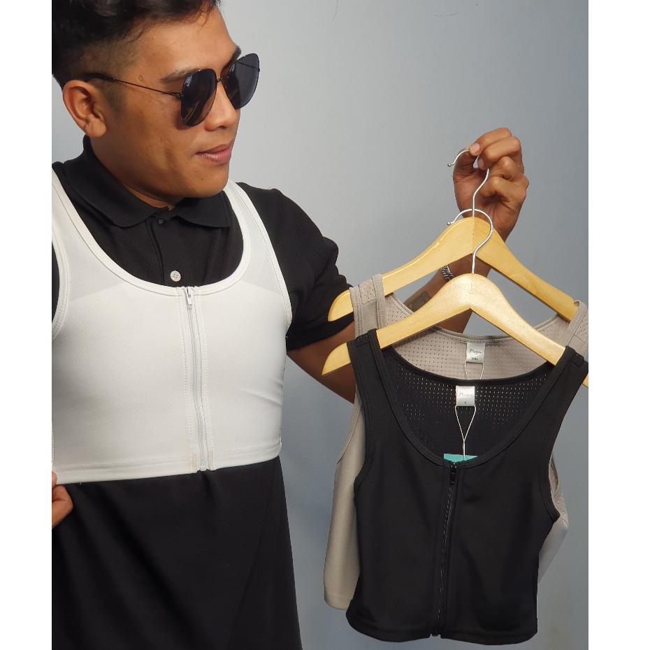 Jual RB Breast binder model risleting/Chest Binder/ binder unisex ...
