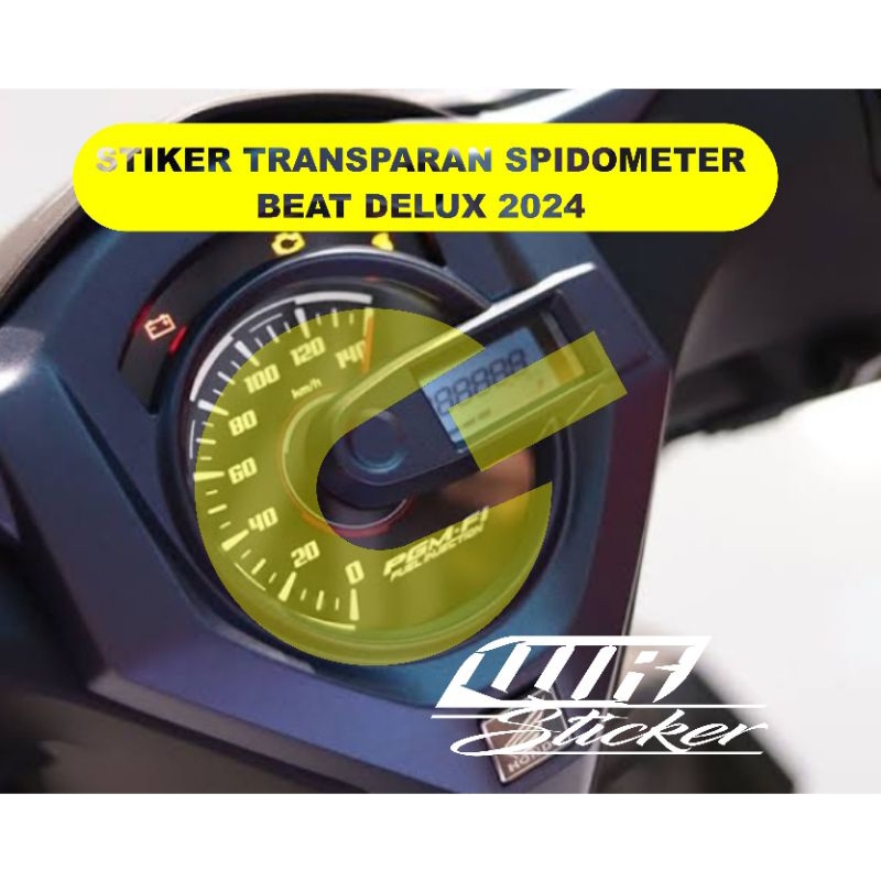 Jual stiker transparan spidometer beat delux 2024 | Shopee Indonesia