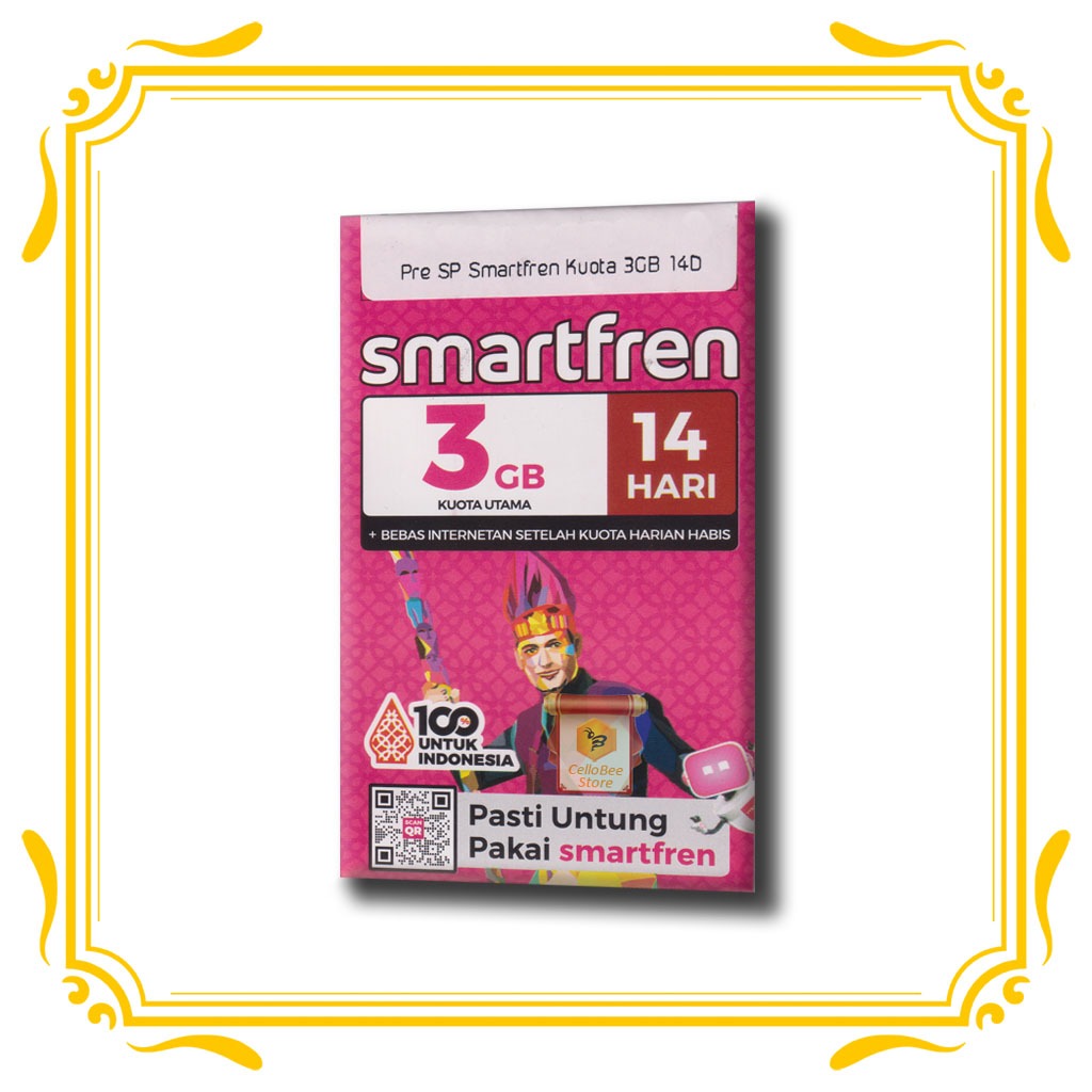 Jual Kartu Perdana Smartfren Unlimited NonStop 2GB / 3GB / 6GB | Shopee ...