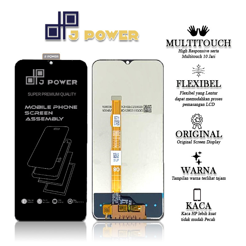 Jual LCD TOUCHSCREEN VIVO Y35 2022 LCD TS FULLSET | Shopee Indonesia