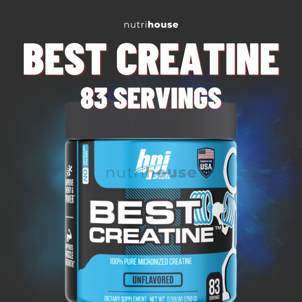 Jual BPI Sports Best Creatine 83s 250gr Micronized Monohydrate Creatine ...