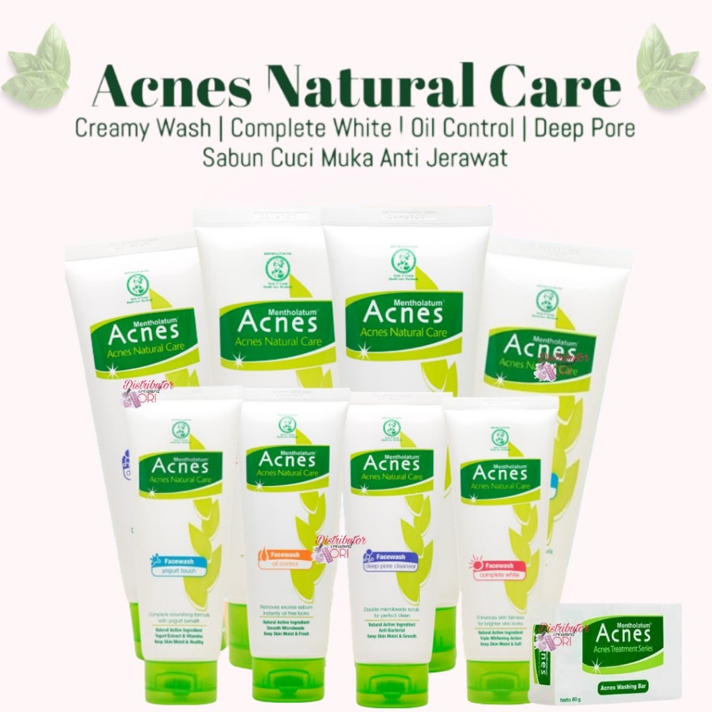 Jual ACNES Creamy Facial Face Wash Sabun cuci muka / Complete White ...