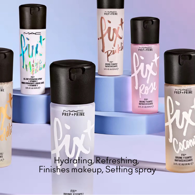 Jual MAC Prep + Prime Fix+ Make Up Setting Spray 100ml / Mac Fix+ Stay ...