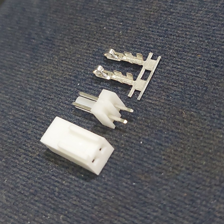 Jual Soket Molex 2p Konektor 2pin 2 p pin Socket Connector Molek kaki / socket / konektor 2p ...