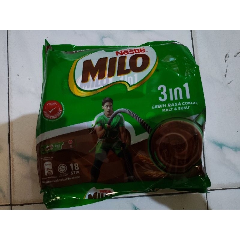 Jual Milo stick 3 in 1 malaysia (18 stick) | Shopee Indonesia