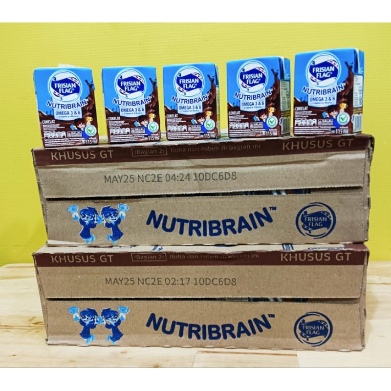 Jual SUSU UHT FRISIAN FLAG RASA COKELAT 115ML X36 PC /SUSU COKLAT/SUSU NUTRIBRAIN OMEGA3&6/SUSU ...
