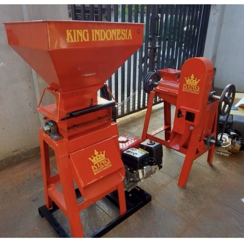 Jual HULLER/ PULPER KOPI BASAH/ PULPER KOPI MERAH/ KING INDONESIA ...