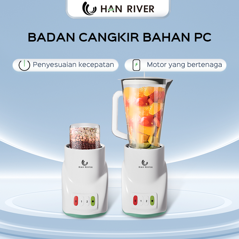 Jual HAN RIVER Blender Duo 2in1 Buah dan Bumbu Blender Jus Multifungsi ...