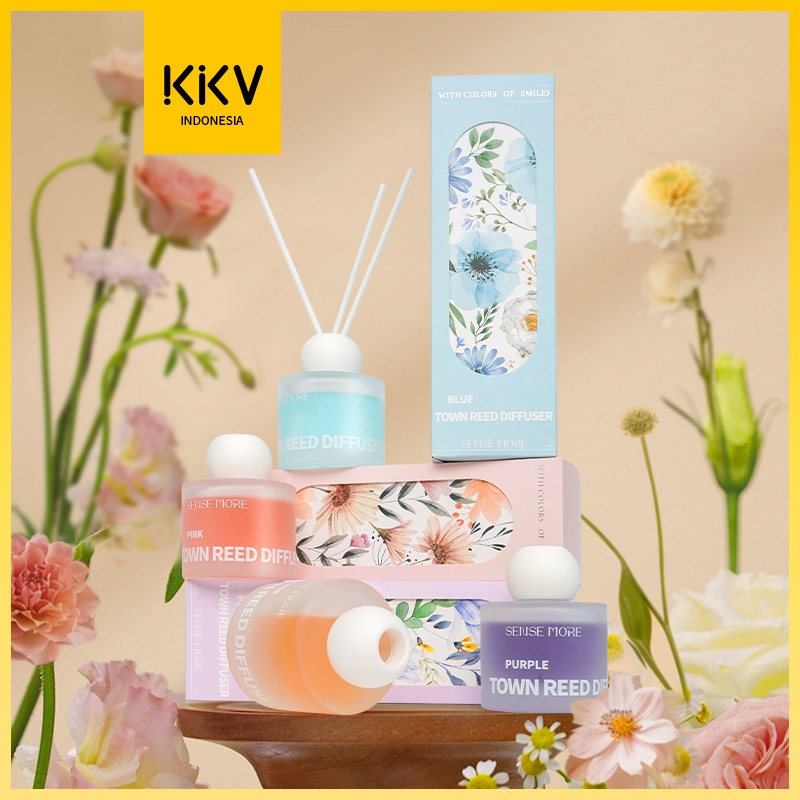 Jual KKV - Sense More Reed Diffuser Town Scent Pewangi Ruangan 100ml ...