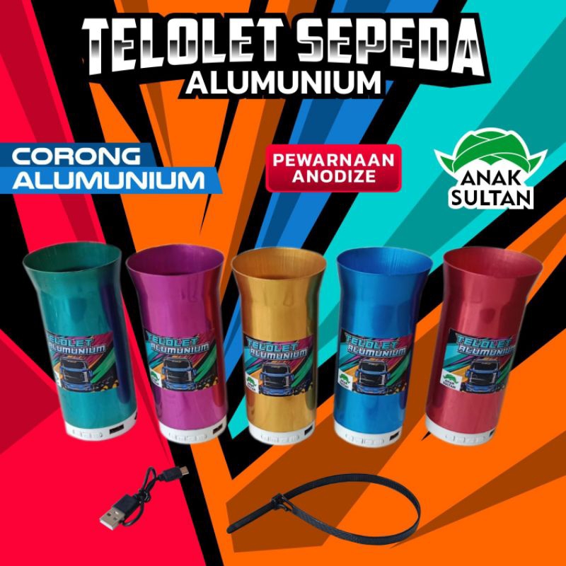 Jual NEW Alumunium Telolet Basuri Sepeda alumunium bukan paralon pvc ...