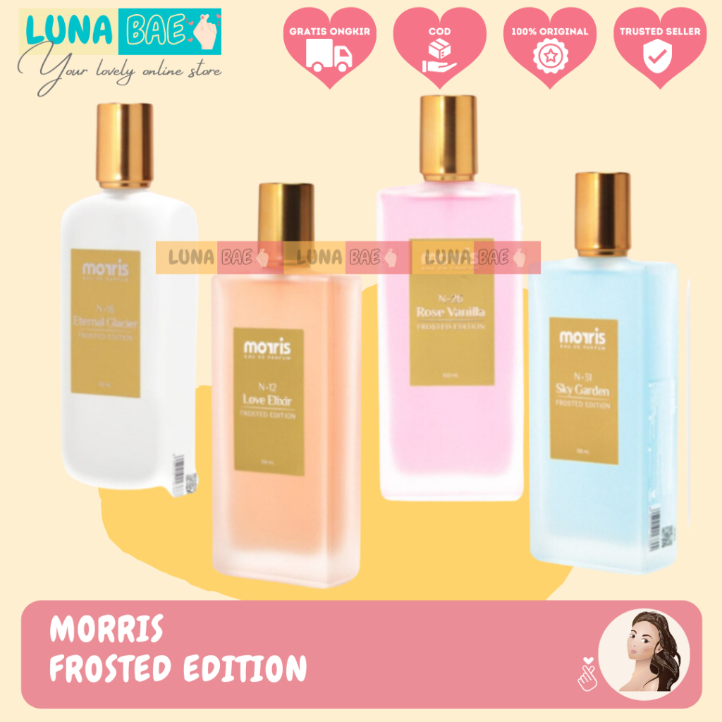Jual MORRIS Eau De Parfum Frosted Edition 100ml - Woman Luxury ...