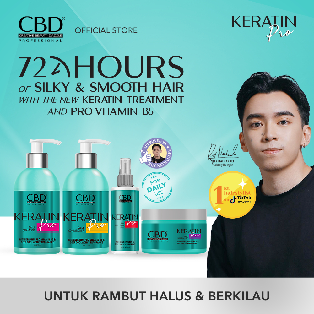 Jual CBD Professional Keratin Pro Daily Treatment Travel Size 250ml ...