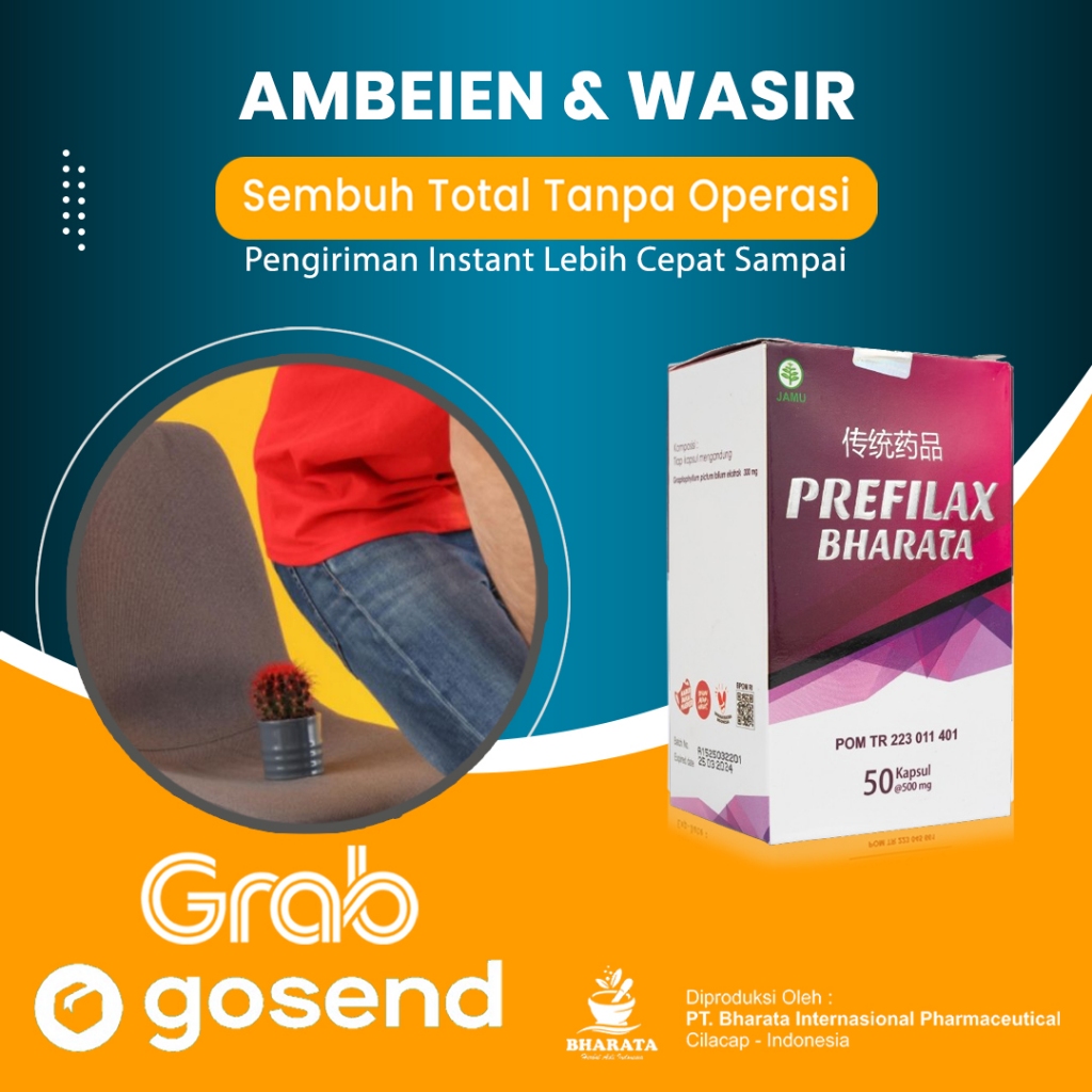 Jual Prefilax Bharata Obat Wasir Ambeien dan BAB Berdarah Paling Ampuh ...