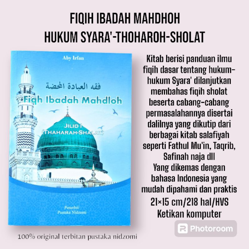 Jual KITAB FIQIH IBADAH MAHDHOH (Bab Thoharoh-Sholat) | Shopee Indonesia