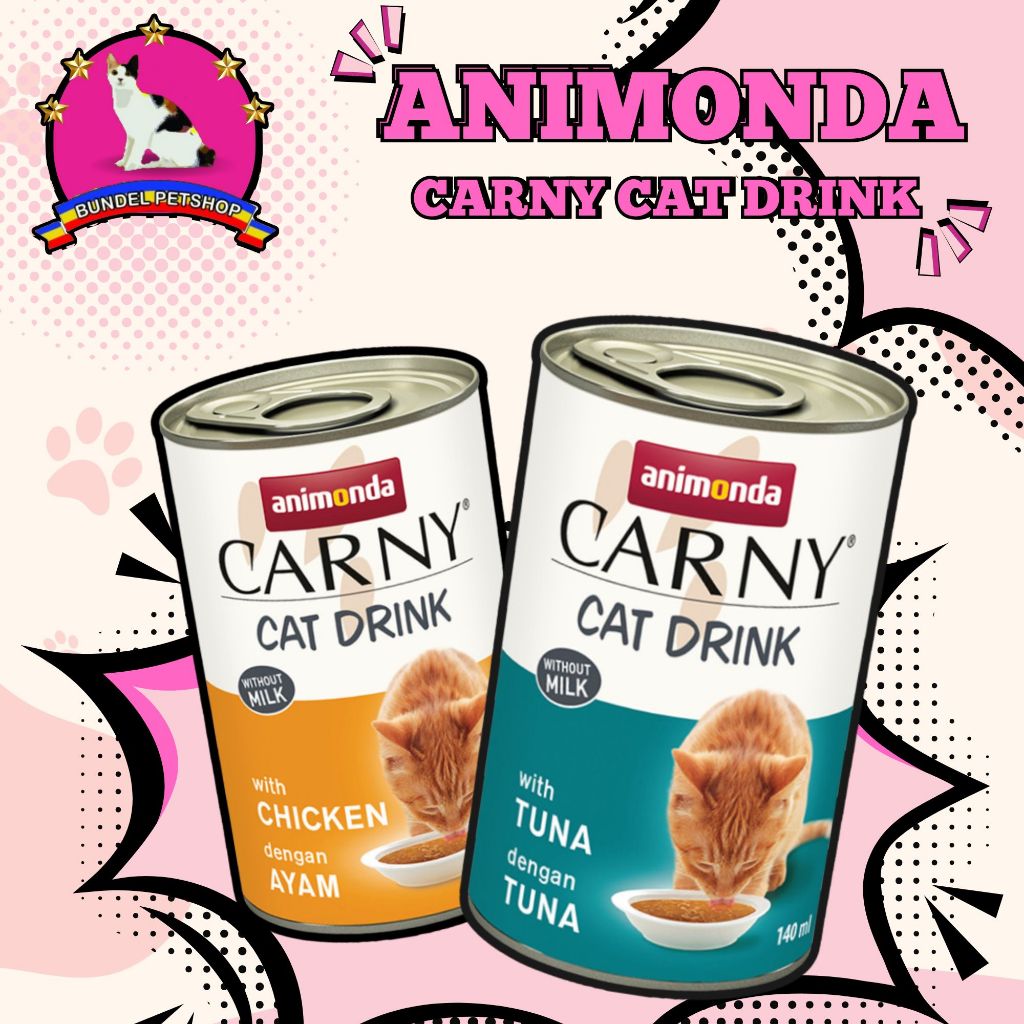 Jual ANIMONDA CARNY CAT DRINK 140ml Minuman Kucing Dewasa dan Anak ...