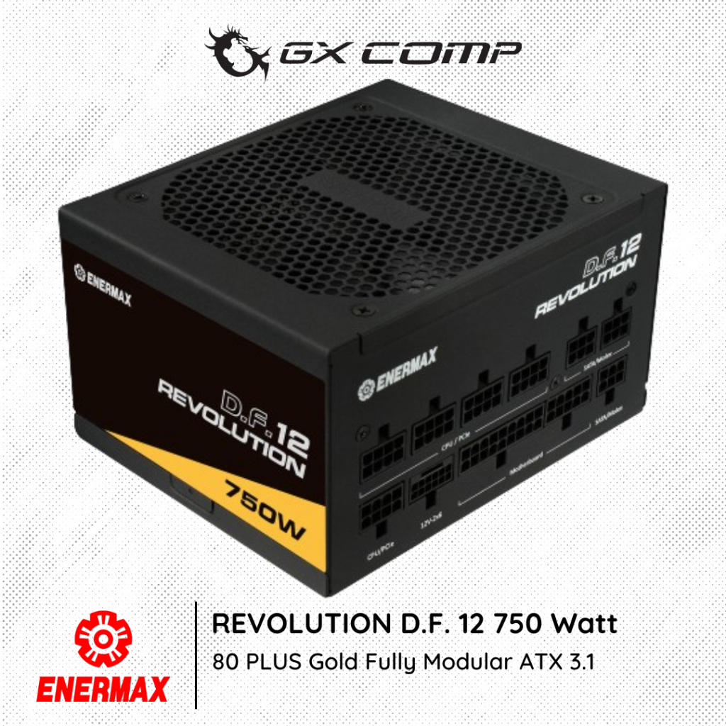 Jual Enermax REVOLUTION D.F. 12 PSU 750 Watt 80 PLUS Gold Fully Modular ...