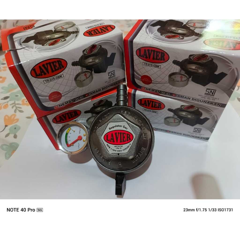 Jual regulator kompor gas tekanan rendah Lavier - regulator gas lavier ...