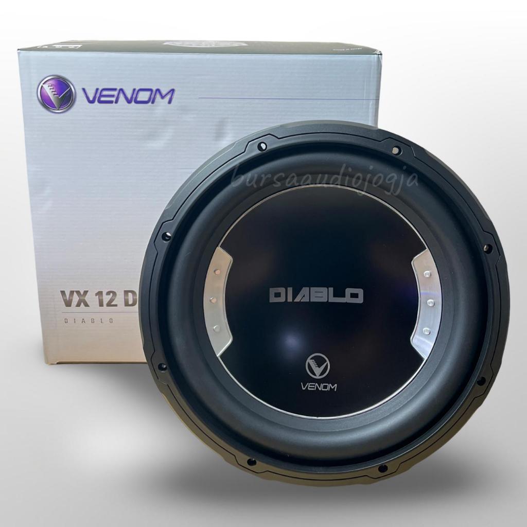 Jual Subwoofer VENOM DIABLO VX12D Subwoofer 12 Inch HITAM | Shopee ...
