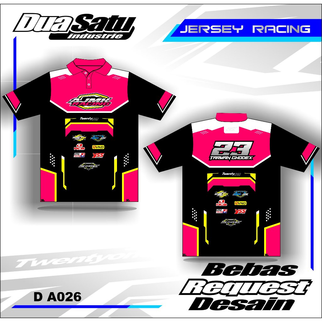 Jual JERSEY RACING kaos baju jersey racing custom full printing jersey ...
