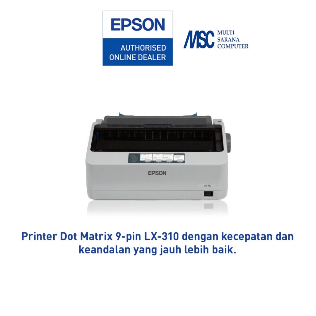 Jual EPSON Printer LX310 LX-310 LX 310 Dot Matrix Garansi Resmi ...