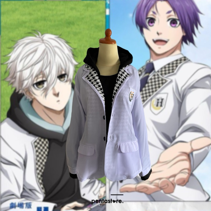 Jual Hakuho Uniform Nagi Reo Costume Blue Lock Cosplay Anime Kostum ...